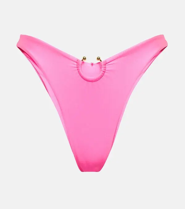 SAME Pierced Bikini Bottom - Pink