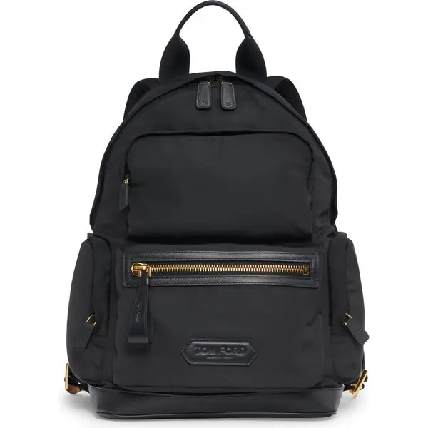 TOM FORD Recycled Nylon Backpack - Black