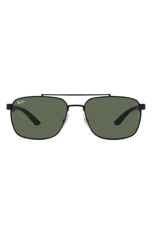 Ray-ban 59mm Aviator Sunglasses - Black