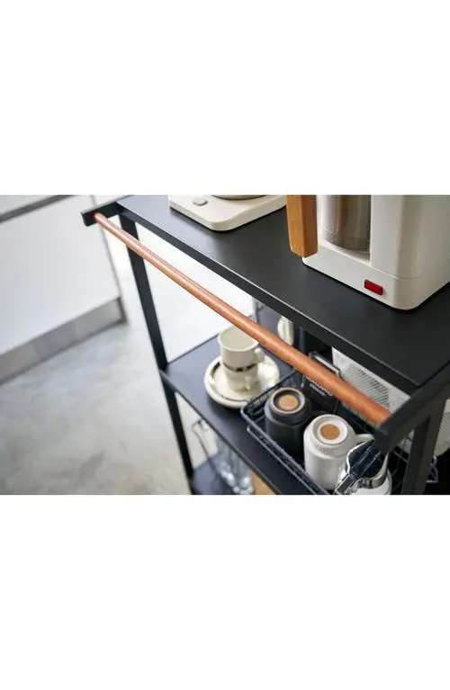YAMAZAKI Tower 3-tier Storage Rack - Black