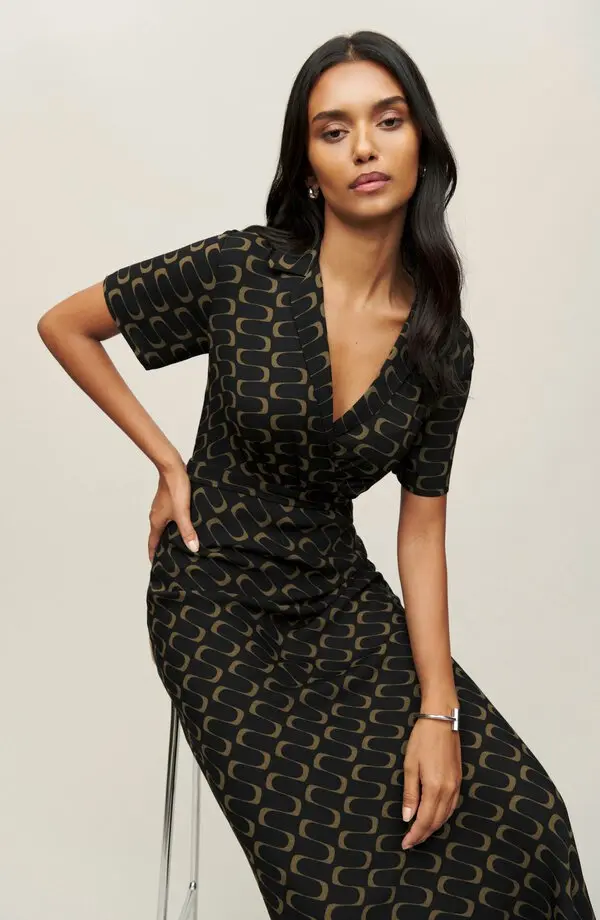 knee length dresses for ladies Danika Midi Dress main image 0