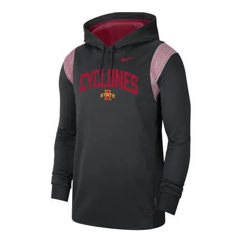 Nike Iowa State Cyclones 2022 Sideline Performance Pullover Hoodie