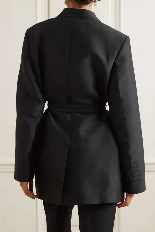TOTEME Belted Cady Blazer