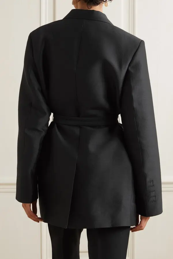 TOTEME Belted Cady Blazer