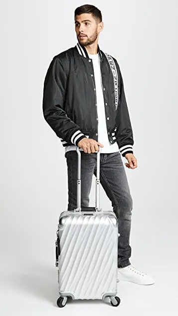 Tumi 19 Degree Aluminum International Carry-on Luggage - Silver