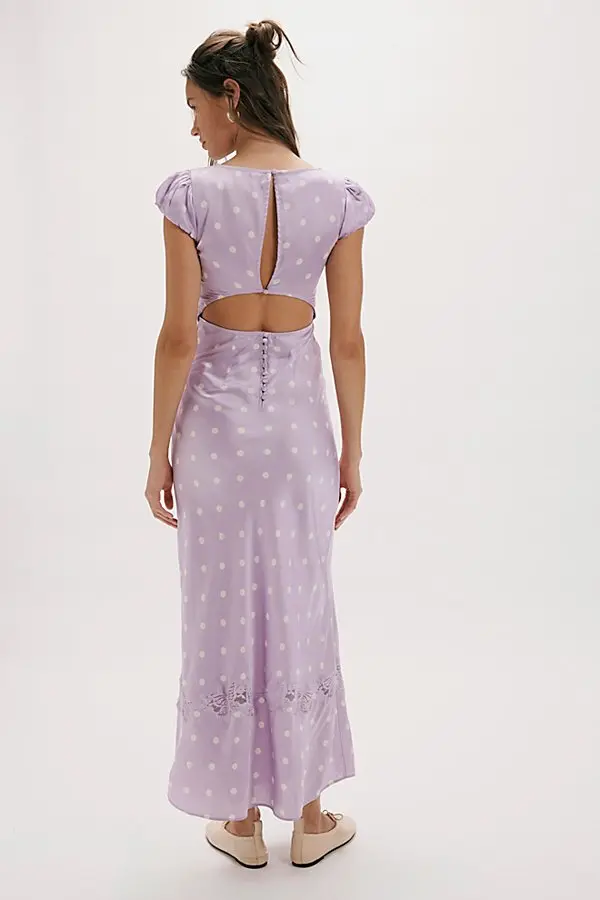 knee length dresses for ladies Free People Butterfly Babe Midi Dress main image 0