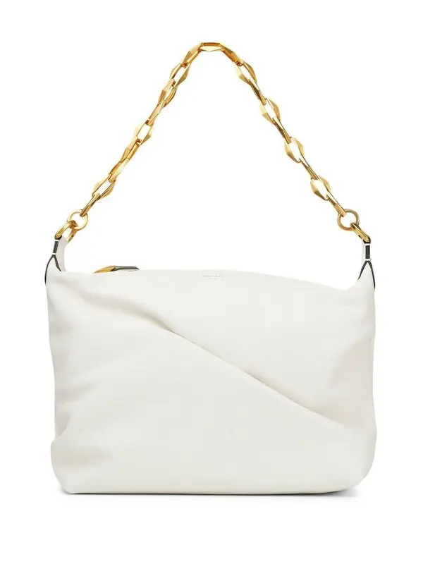 JIMMY CHOO Diamond Soft Hobo Bag - White