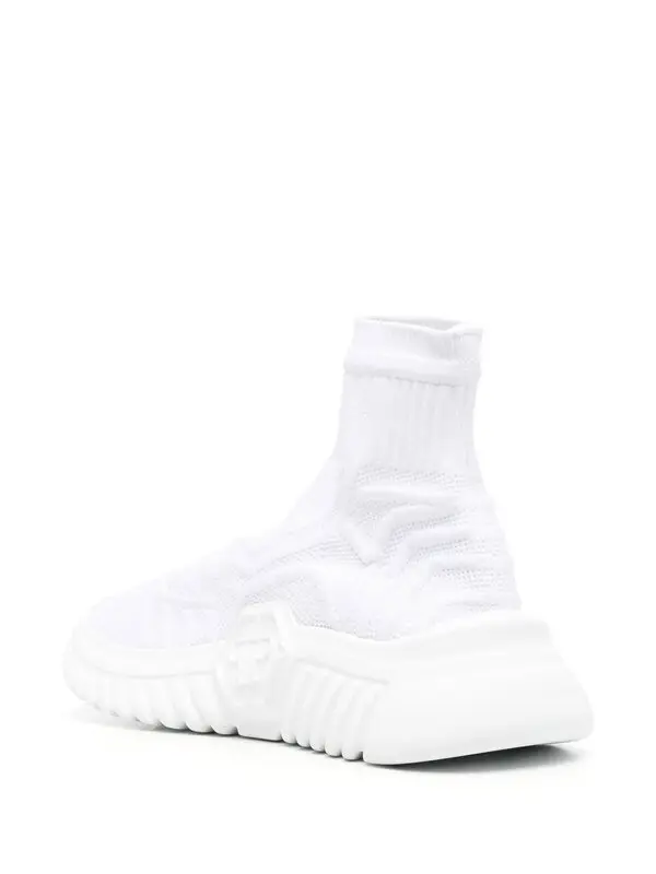 Philipp Plein Runner Slip-on Sneakers - White