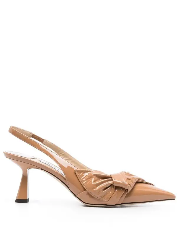 JIMMY CHOO Elinor 7mm Slingback Pumps