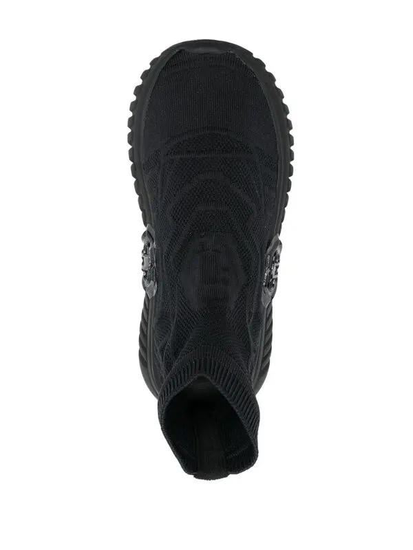 Philipp Plein Runner Slip-on Sneakers - Black