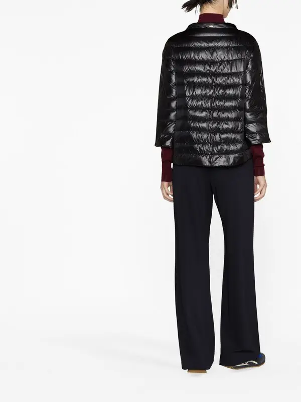 Herno Mock-neck Puffer Jacket - Black