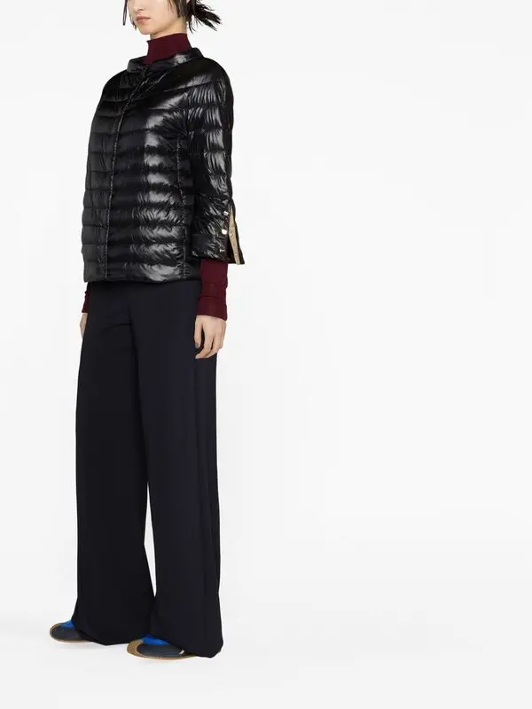 Herno Mock-neck Puffer Jacket - Black