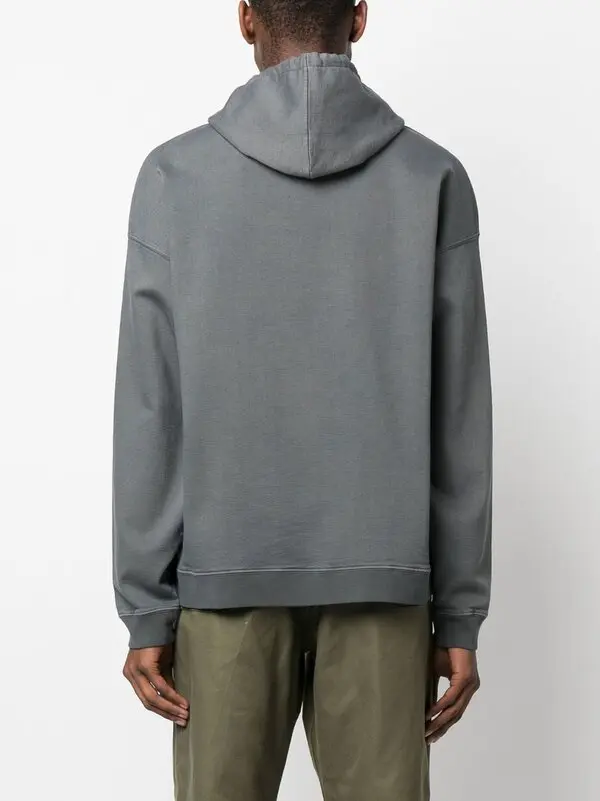 Dsquared2 Embroidered Logo Hoodie - Grey