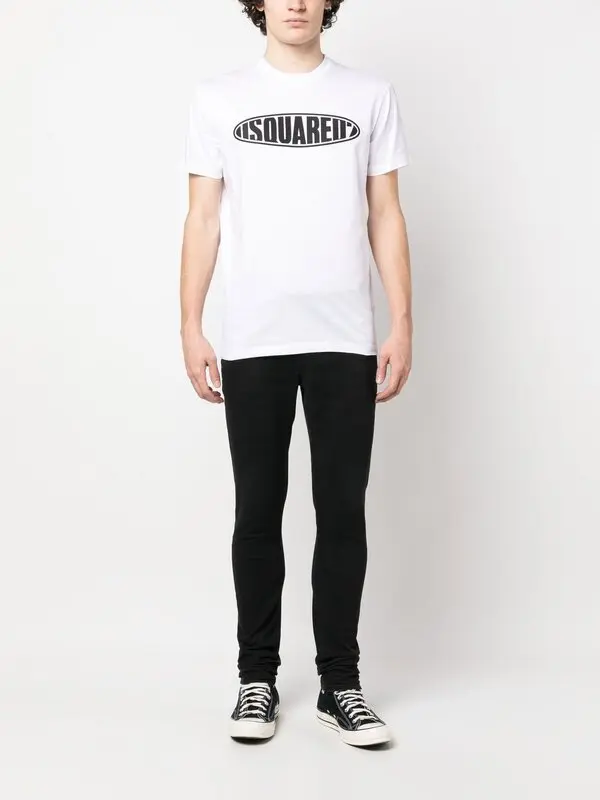 Dsquared2 Logo-print Short-sleeve T-shirt - White