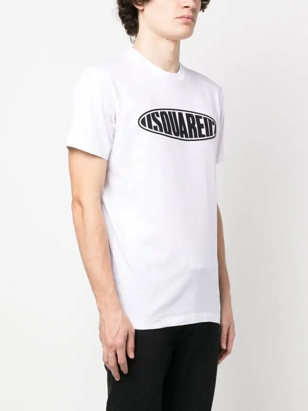 Dsquared2 Logo-print Short-sleeve T-shirt - White