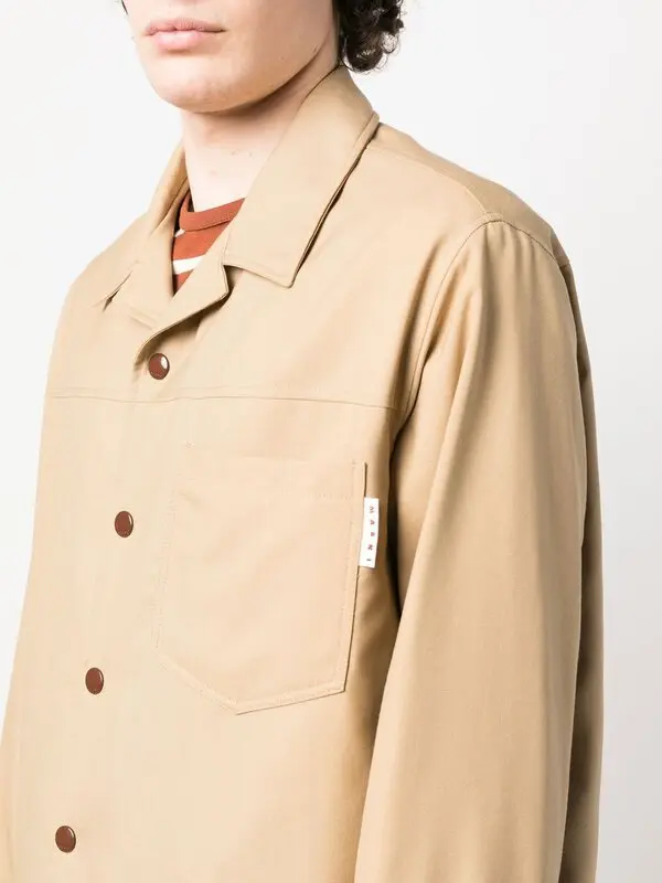 Marni Virgin Wool Shirt Jacket