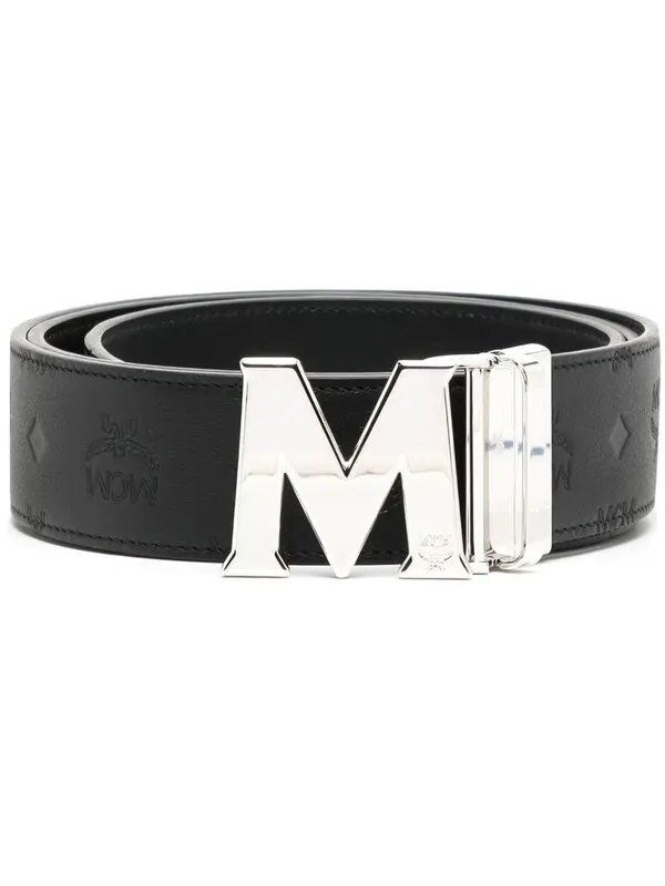 Mcm Claus M Reversible Belt Black Editorialist