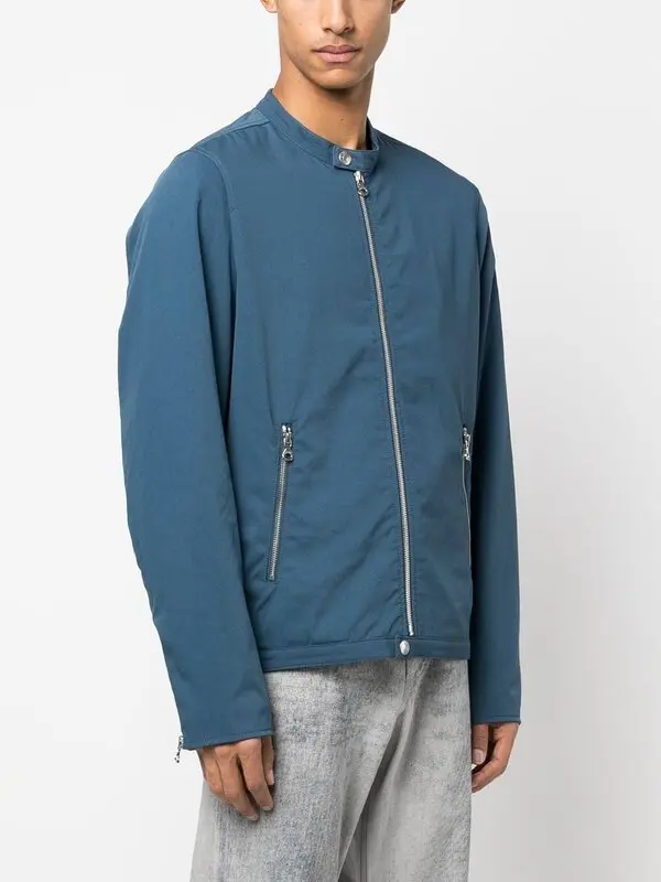 DIESEL® J-glory-nw Cotton Biker Jacket - Blue