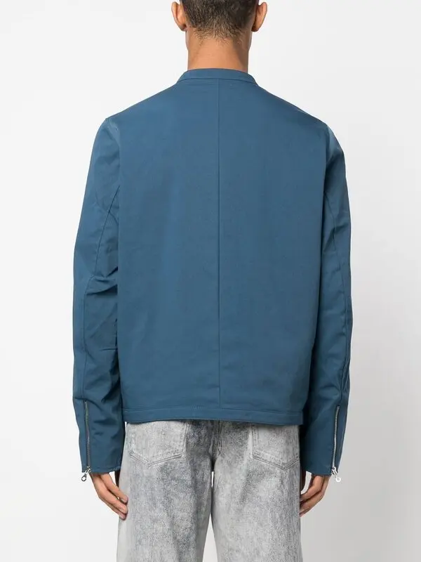 DIESEL® J-glory-nw Cotton Biker Jacket - Blue