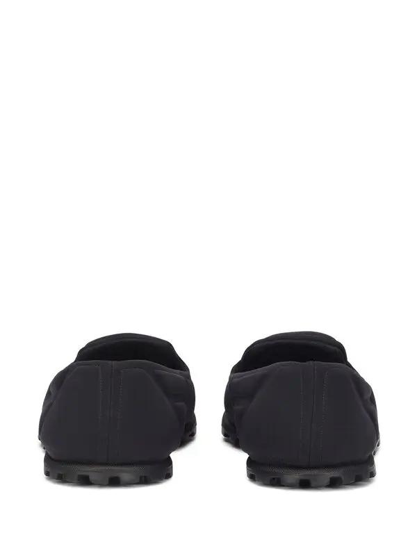 Dolce & Gabbana Quilted Slippers - Black