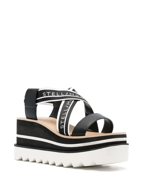 Stella McCartney Sneak-elyse 80mm Platform Sandals