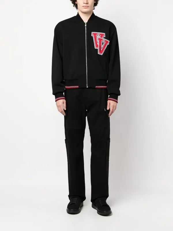 Versace Varsity-logo Bomber Jacket