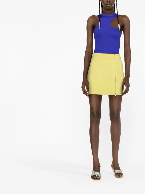 1017 Alyx 9sm Ribbed-knit Miniskirt