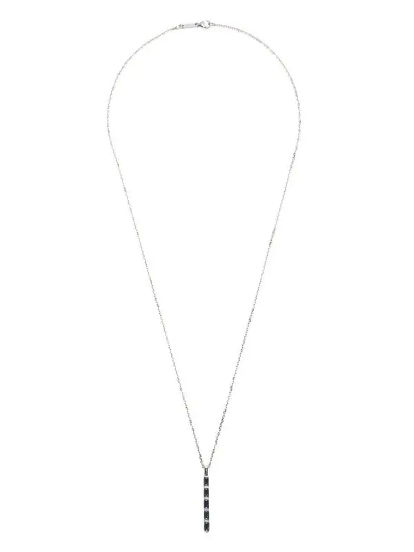 SUZANNE KALAN 18kt White Gold Sapphire Necklace