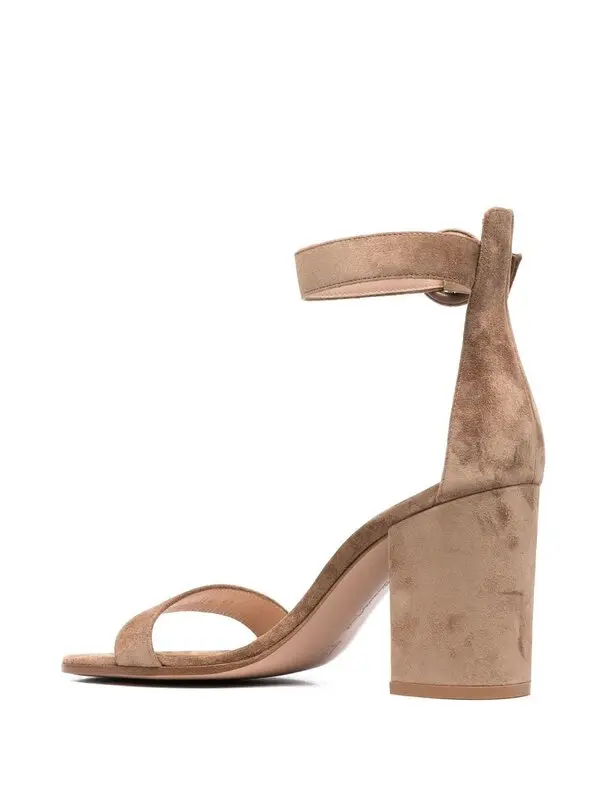 GIANVITO ROSSI Versilia 85mm Sandals - Brown