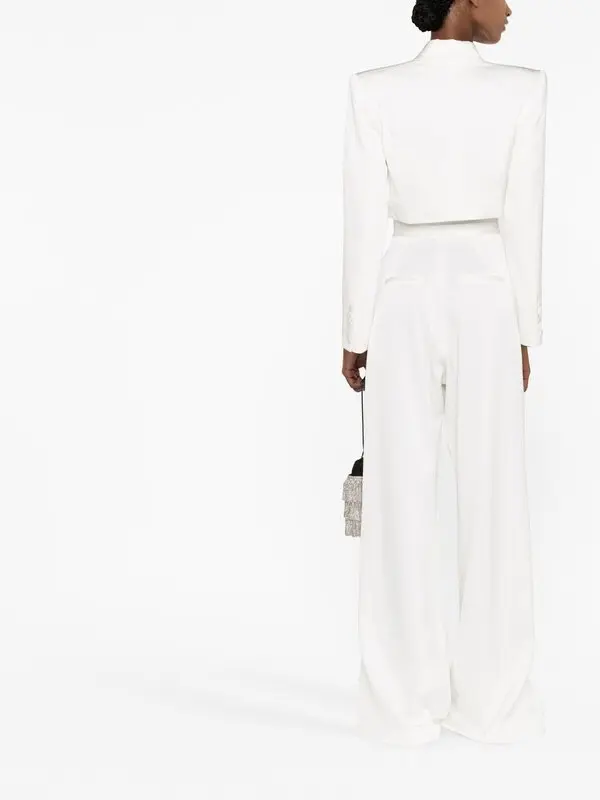 Alex Perry Single-breasted Cropped Blazer