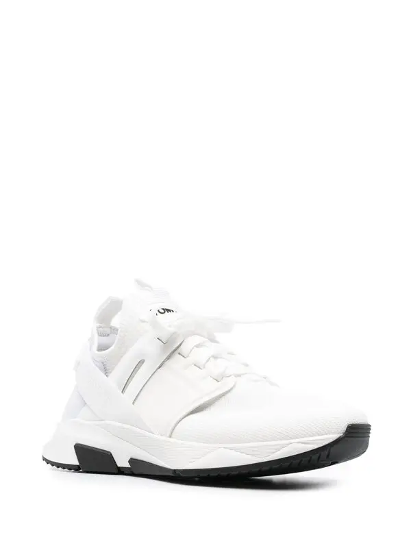 TOM FORD Logo-patch Lace-up Sneakers