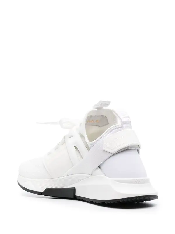 TOM FORD Logo-patch Lace-up Sneakers