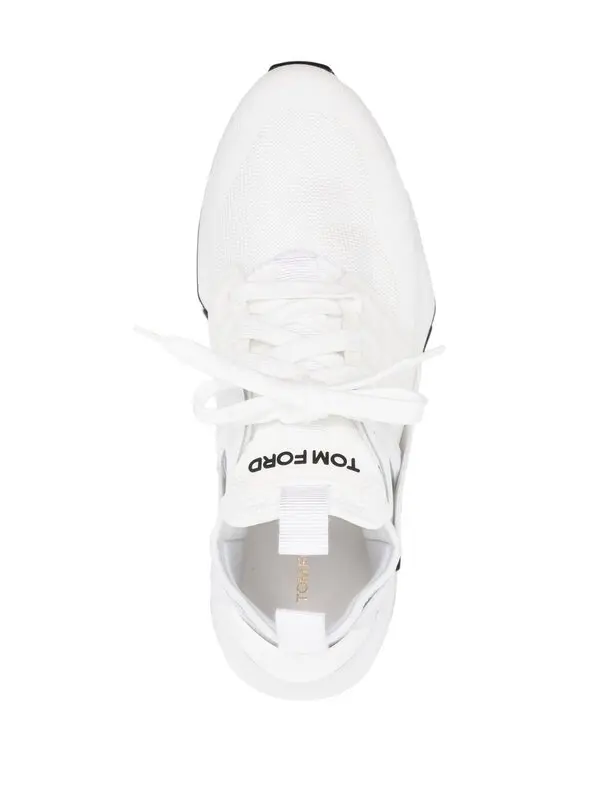 TOM FORD Logo-patch Lace-up Sneakers
