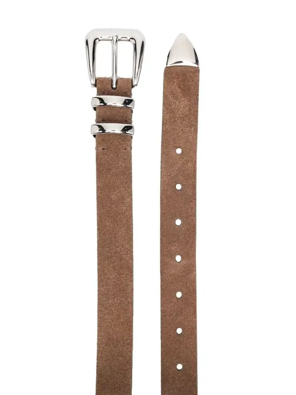 Brunello Cucinelli Buckle-fastening Leather Belt