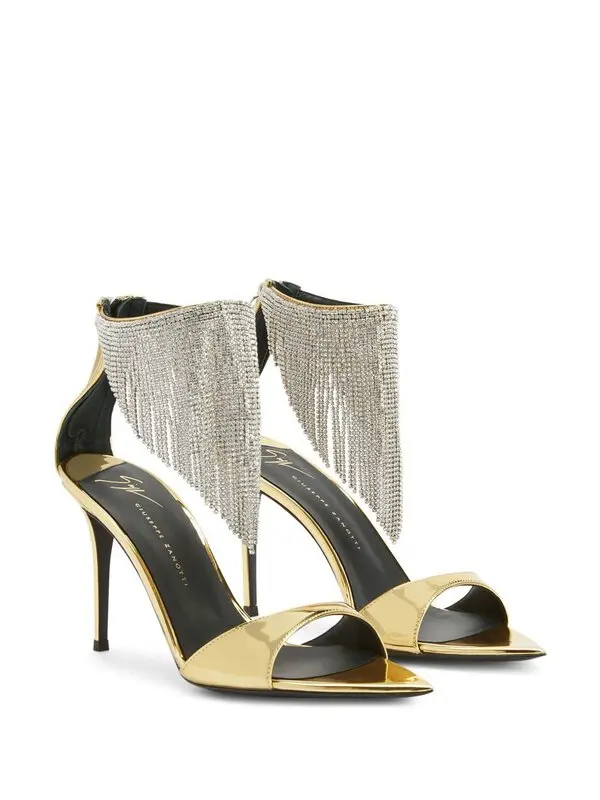 GIUSEPPE ZANOTTI Crystal-embellished Sandals