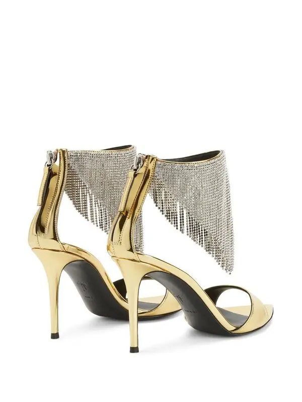 GIUSEPPE ZANOTTI Crystal-embellished Sandals