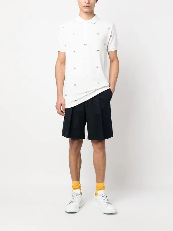Kenzo Pixel Slim Fit Polo Shirt