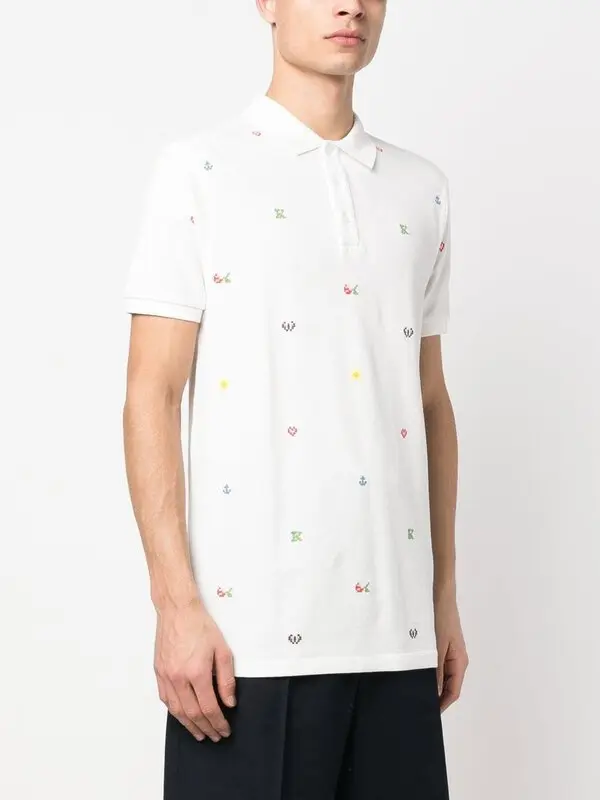 Kenzo Pixel Slim Fit Polo Shirt
