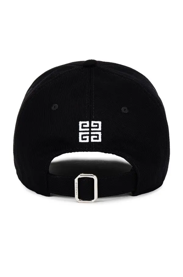 NWT Givenchy Embroidered Curved Cap One Size - Black Givenchy Curved Cap In Black - 35% Off | Editorialist main image 4