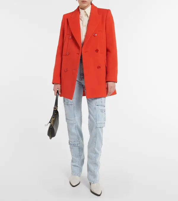 Isabel Marant Lileya Wool And Cashmere Blazer