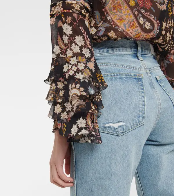 RE/DONE Mid-rise Straight-leg Jeans