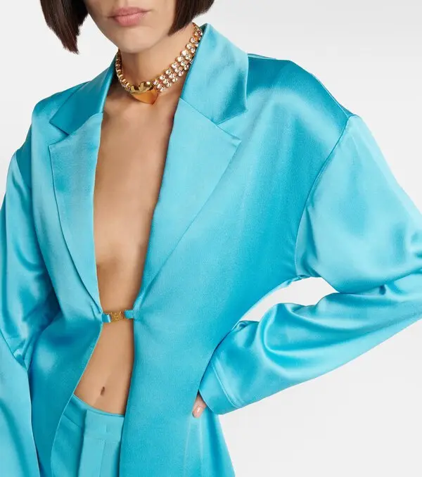 Blumarine Satin Top