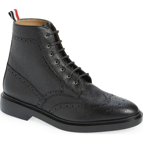 Thom Browne Classic Wingtip Lace-up Boot
