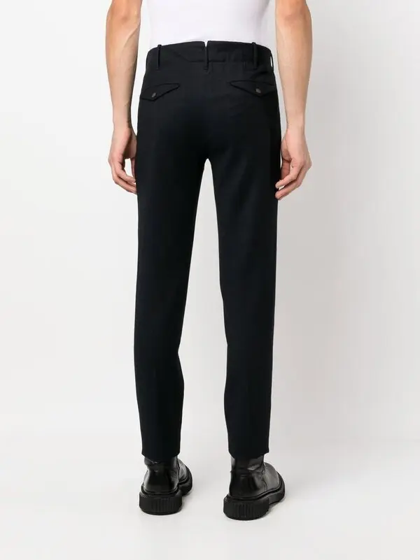 Incotex Mid-rise Straight-leg Trousers - Blue