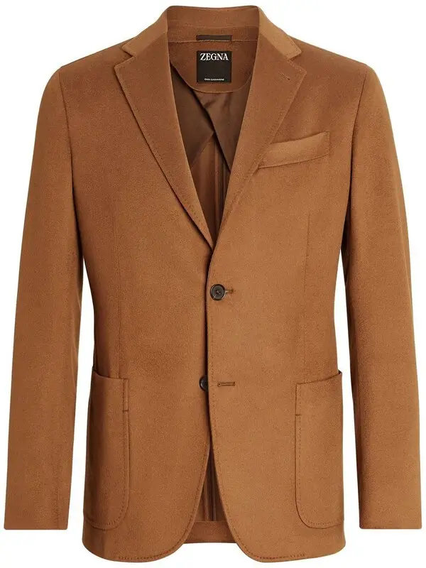 Zegna Oasi Single-breasted Cashmere Blazer
