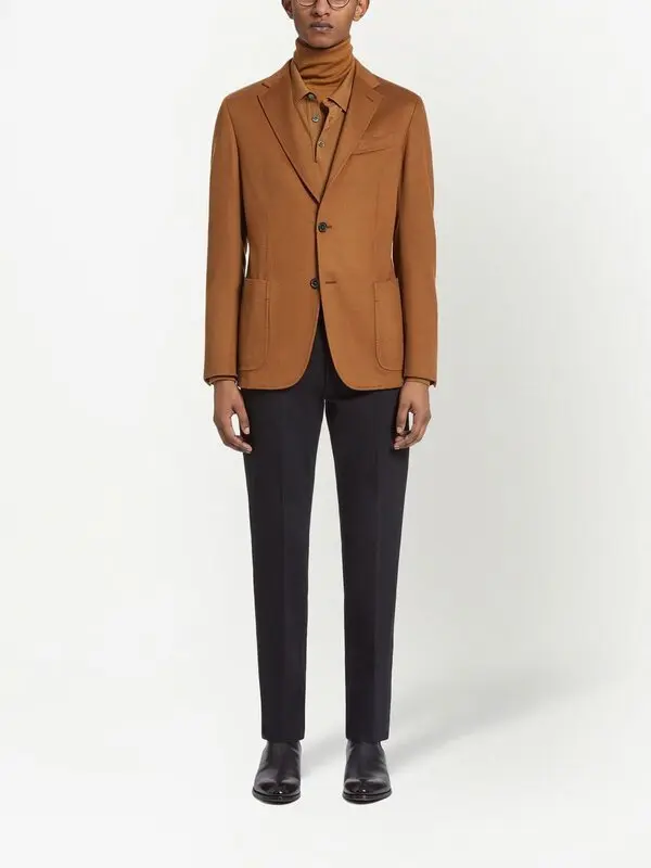Zegna Oasi Single-breasted Cashmere Blazer