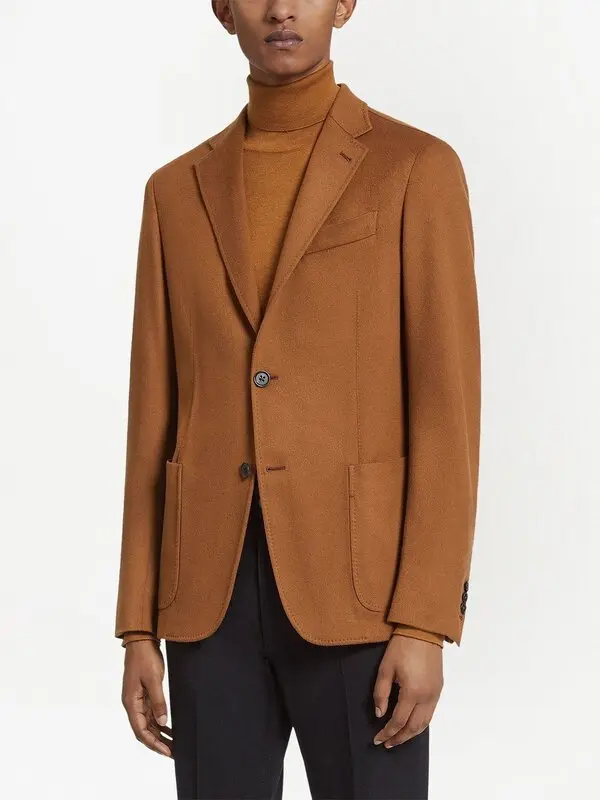 Zegna Oasi Single-breasted Cashmere Blazer