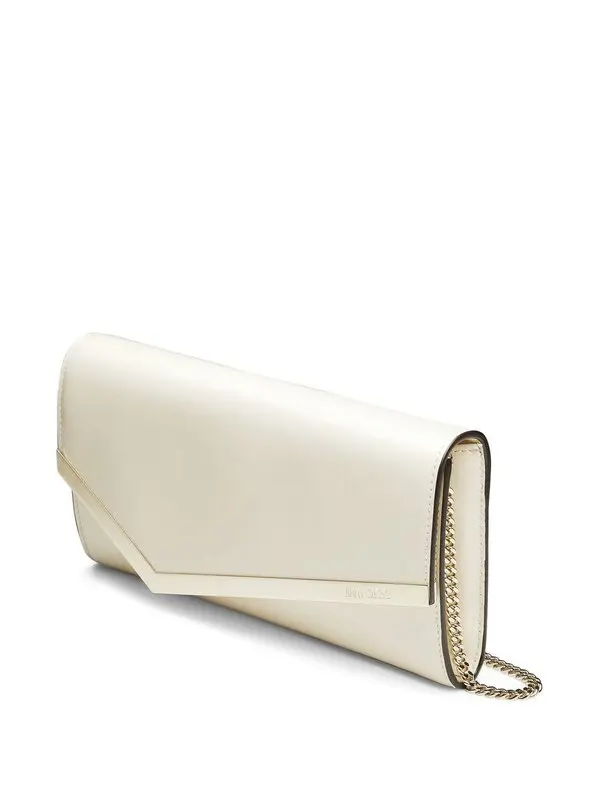 JIMMY CHOO Emmie Leather Clutch