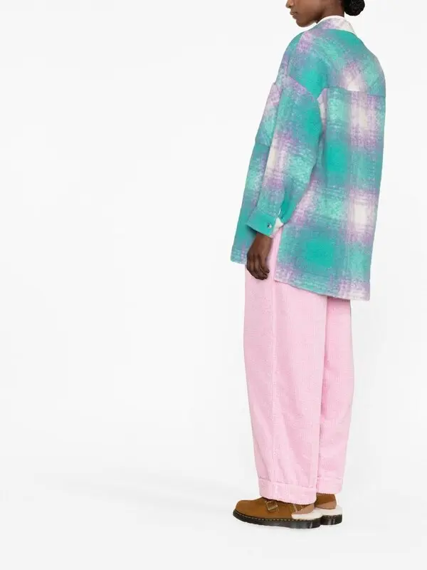 IRO PARIS Valaria Plaid Overshirt