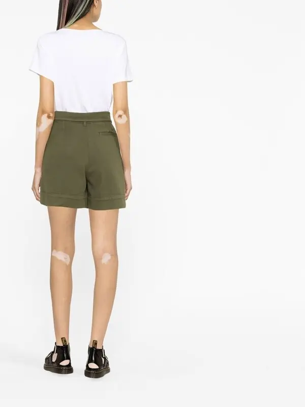 Pinko Judo Belted Shorts